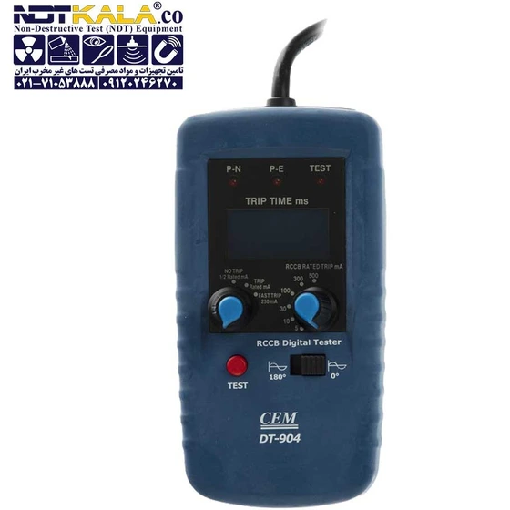 خرید و قیمت تستر محافظ جان دیجیتال سم مدل CEM DT-904 | ترب