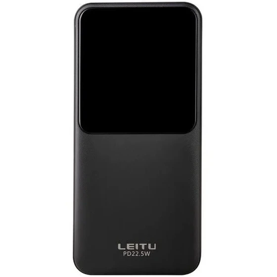 خرید و قیمت پاوربانک (PD و فست شارژ) Leitu 22.5W 30000mAh مدل LP-55 - مشکی - DST (گارانتی شش ...