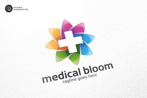 خرید و قیمت لوگو خلاقانه پزشکی Medical Bloom | ترب