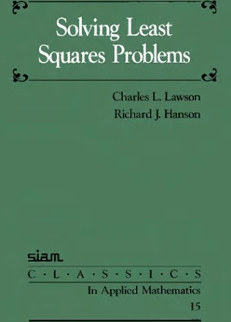 خرید و قیمت دانلود کتاب Solving least squares problems 1987 | ترب