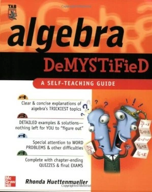 خرید و قیمت کتاب Algebra Demystified: A Self-Teaching Guide نسخه کامل | ترب