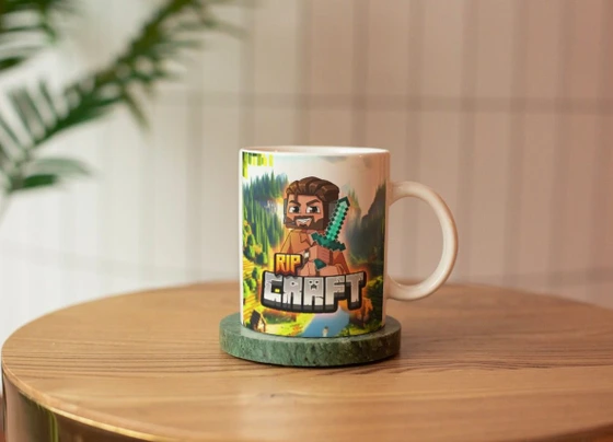 خرید و قیمت ماگ RIP لوگو | ماگ اختصاصی RIP Craft | ترب