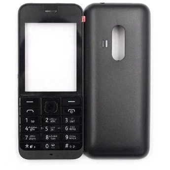 خرید و قیمت قاب و بدنه گوشی نوکیا NOKIA N220 اورجینال مشکی | ترب