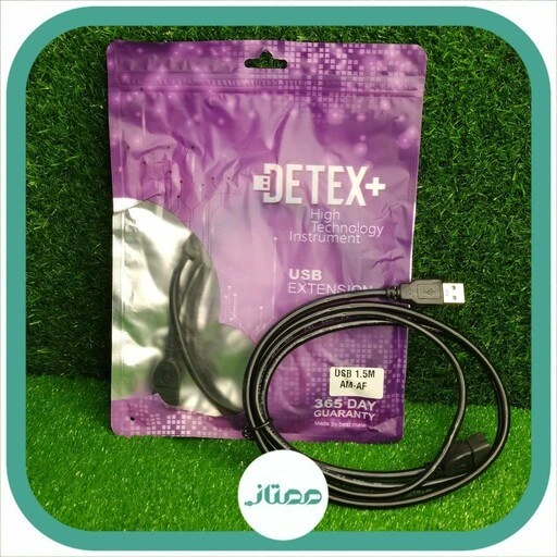 خرید و قیمت کابل افزایش طول USB detex یک و نیم متری 1.5m | ترب