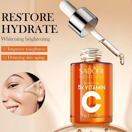 خرید و قیمت سرم صورت 5x ویتامین سی سادور 30 میل ( Sadeor vitamin c ...
