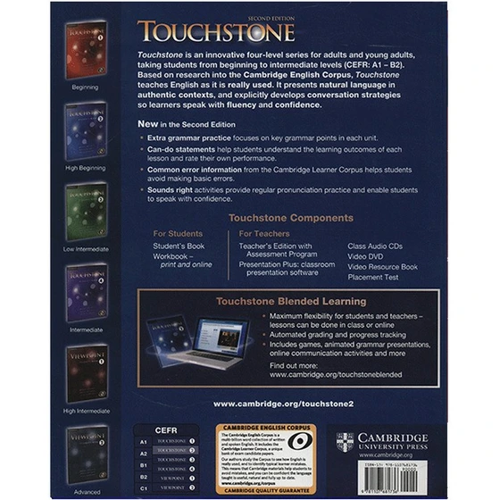 خرید و قیمت کتاب Touchstone 2 Second Edition اثر جمعی از نویسندگان انتشارات آرماندیس | ترب