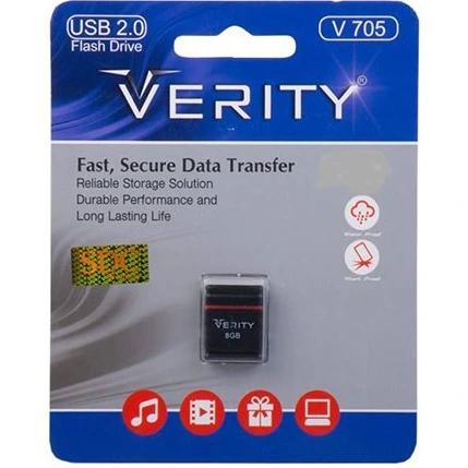 خرید و قیمت فلش مموری وریتی مدل V802 ظرفیت 8 گیگابایت | ترب