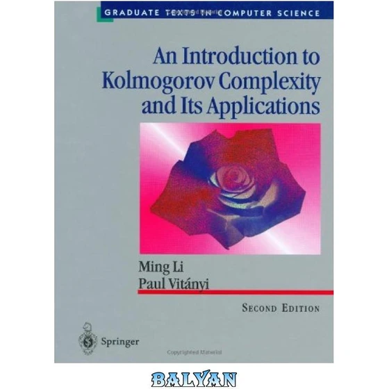 خرید و قیمت دانلود کتاب An Introduction To Kolmogorov Complexity And