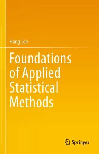خرید و قیمت دانلود کتاب Foundations of Applied Statistical Methods ...