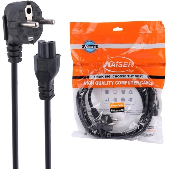خرید و قیمت کابل برق لپ تاپ Kaiser 3m | ترب
