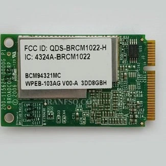 خرید و قیمت برد وای فای لپ تاپ WLAN Broadcom Mini PCI 4324A-BRCM1022-H ...