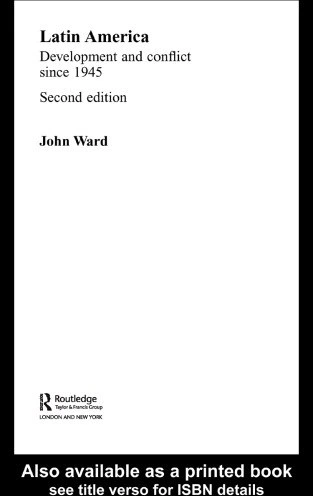 خرید و قیمت دانلود کتاب Latin America: Development and Conflict Since ...