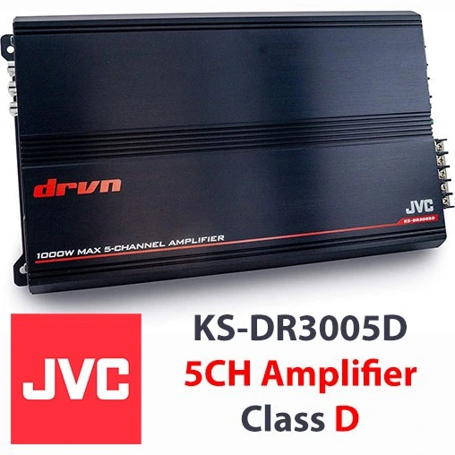 خرید و قیمت آمپلی فایر پنج کانال JVC مدل KS-DR3005D | ترب