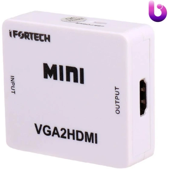 خرید و قیمت تبدیل Ifortech VGA To HDMI | ترب