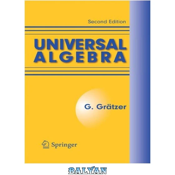 خرید و قیمت دانلود کتاب Universal algebra | ترب