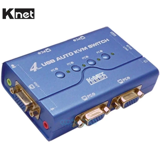 خرید و قیمت سوئیچ KVM کی نت مدل Knet KP-U624 | ترب