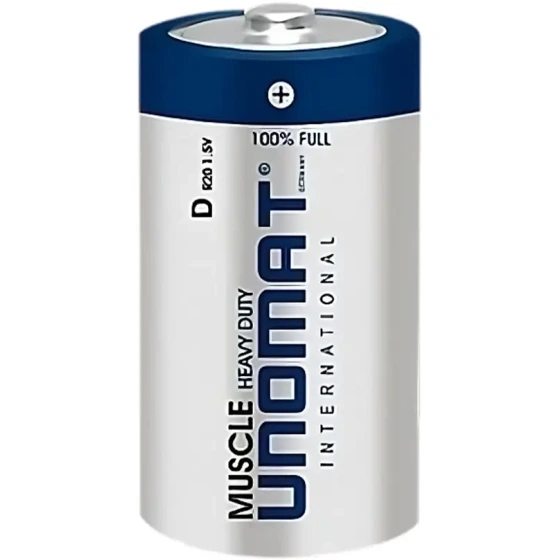 خرید و قیمت باطری بزرگ سایز UNOMAT- D | ترب