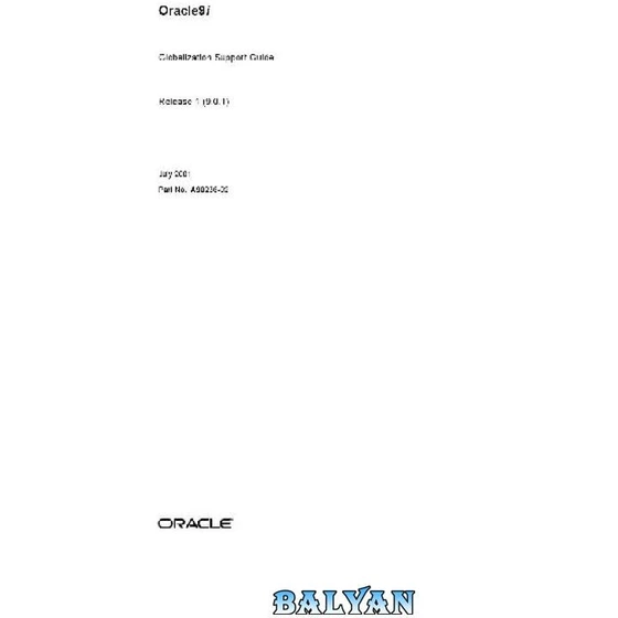 خرید و قیمت دانلود کتاب Oracle9i Globalization Support Guide | ترب