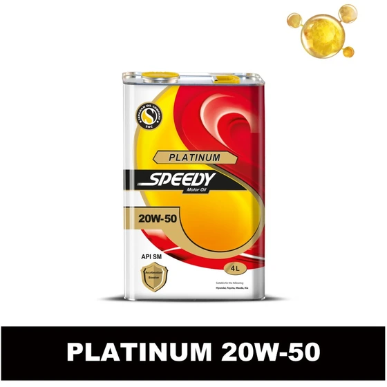 خرید و قیمت روغن موتور اسپیدی پلاتینیوم 20W50 SM حجم 4 لیتر | ترب