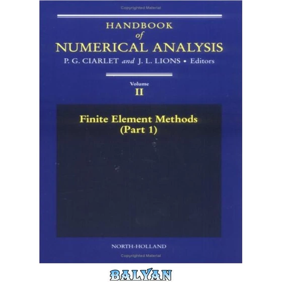 خرید و قیمت دانلود کتاب Handbook Of Numerical Analysis Finite Element