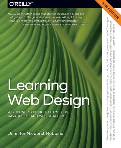 خرید و قیمت دانلود کتاب Learning Web Design A Beginners Guide To Html