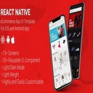 خرید و قیمت قالب اپلیکیشن React Native Store UI Template | ترب