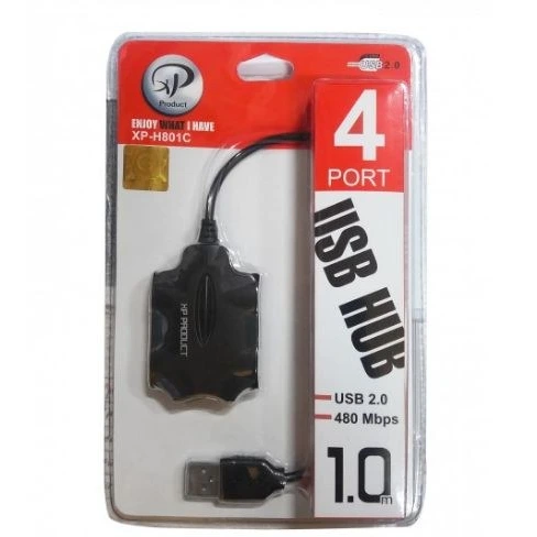 خرید و قیمت هاب ایکس پی-پروداکت مدل XP-H801C 4-Port | ترب