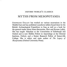 خرید و قیمت دانلود کتاب Myths from Mesopotamia: Creation, the Flood ...