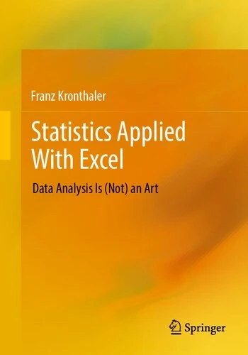 خرید و قیمت دانلود کتاب Statistics Applied With Excel Data Analysis Is