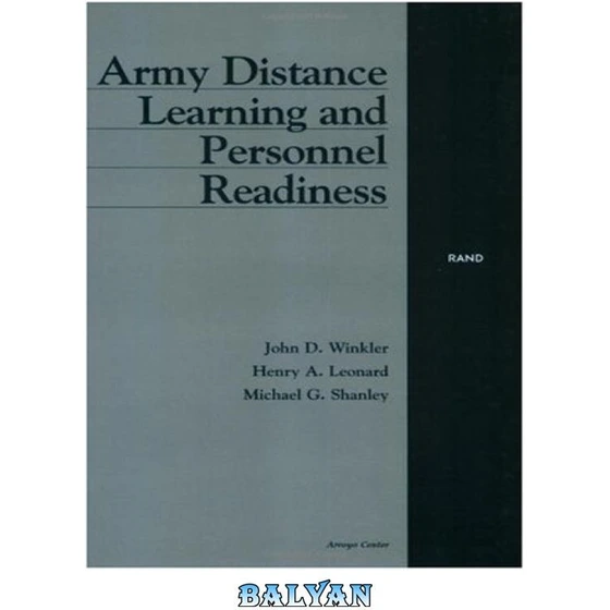 خرید و قیمت دانلود کتاب Army Distance Learning and Personnel Readiness ...