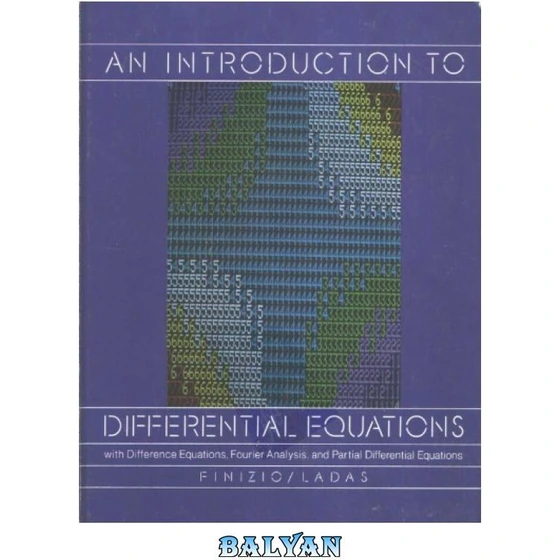 خرید و قیمت دانلود کتاب An Introduction To Differential Equations With