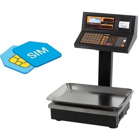 خرید و قیمت ترازوی سیمکارتی و بارکدزن رادین مدل 40 کیلو _ 8800 ا Radin ...