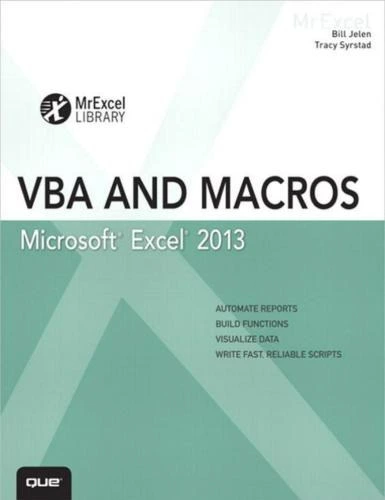 خرید و قیمت دانلود کتاب Vba And Macros Microsoft Excel 2013 ترب