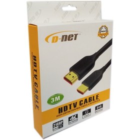 خرید و قیمت کابل HDMI کنفی مدل DNET به طول 3 متر | ترب