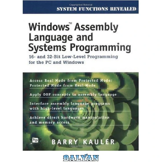 خرید و قیمت دانلود کتاب Windows Assembly Language And Systems Programming ترب