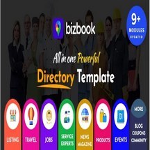 خرید و قیمت قالب و اسکریپت دایرکتوری و آگهی BizBook | ترب