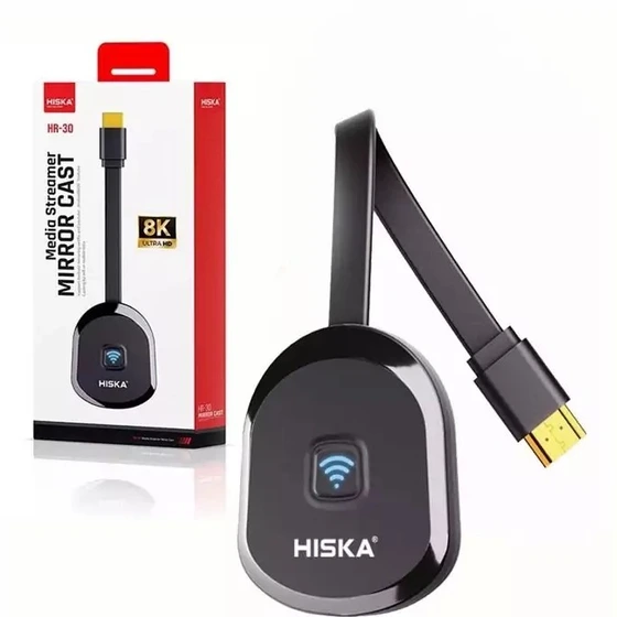 خرید و قیمت دانگل (کست) انتقال تصویر گوشی به تلویزوین هیسکا HISKA HR-30 | ترب