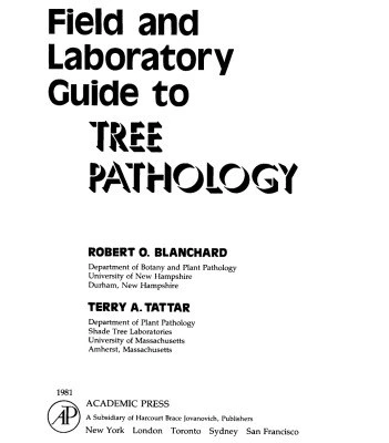 خرید و قیمت دانلود کتاب Field and Laboratory Guide to Tree Pathology ...