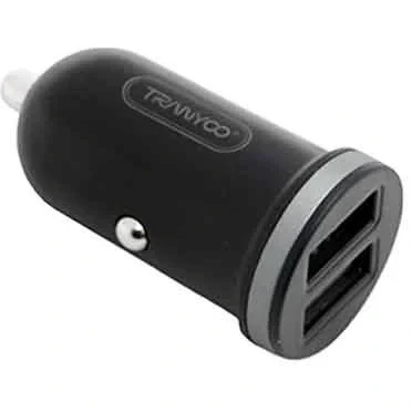 خرید و قیمت شارژر فندکی ترانیو مدل TRANYOO C2 بدون کابل | ترب