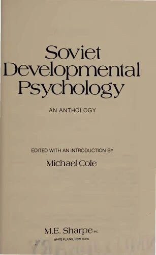 خرید و قیمت دانلود کتاب Soviet Developmental Psychology. An Anthology ...