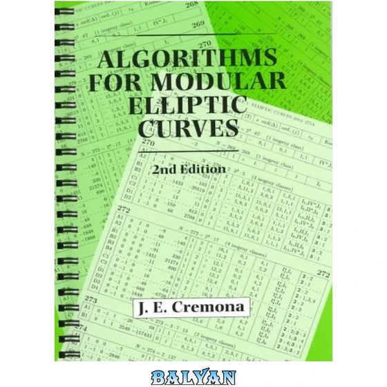 خرید و قیمت دانلود کتاب Algorithms For Modular Elliptic Curves ترب
