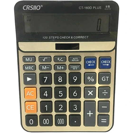 خرید و قیمت ماشین حساب کرسلو CRSIIO مدل CT – 160D PLUS | ترب