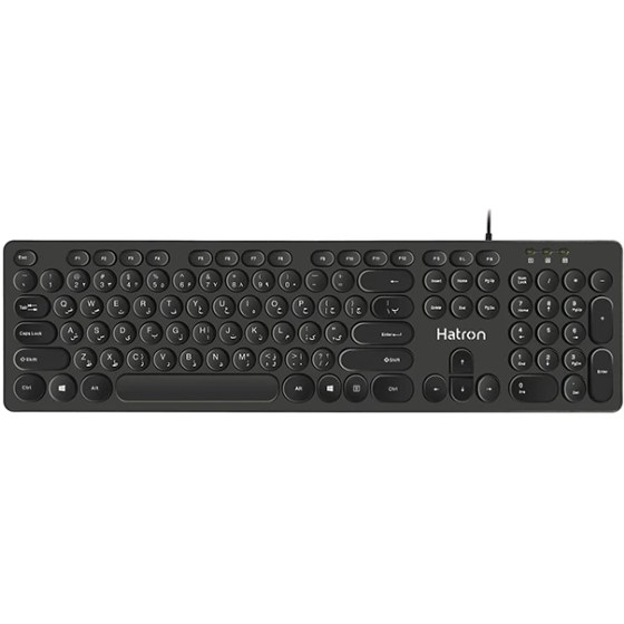 خرید و قیمت کیبورد سیمی هاترون HATRON مدل HK212 | ترب