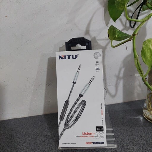 خرید و قیمت Aux نیتو مدل nt014 طول 150 متر رنگ مشکی دارای گارانتی | ترب