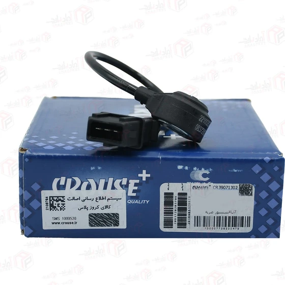 خرید و قیمت سنسور ضربه 405 و TU5 موتور XU7 سیم دار ناک سنسور | ترب