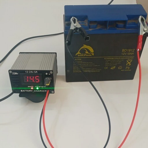 خرید و قیمت شارژر باطری های اسیدی و اتمی مخصوص موتورسیکلت 12 ولت قطع کن