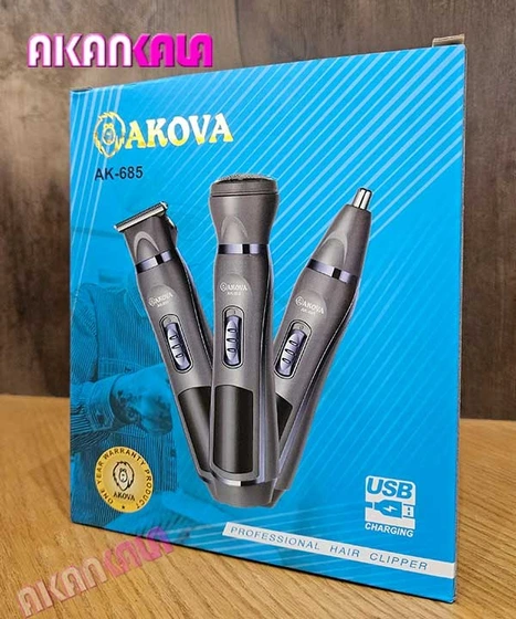 خرید و قیمت ماشین اصلاح مو AKOVA مدل AK-685 “فروش عمده” | ترب