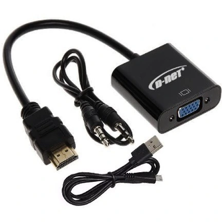 خرید و قیمت تبدیل HDMI TO VGA DNET با پاور | ترب