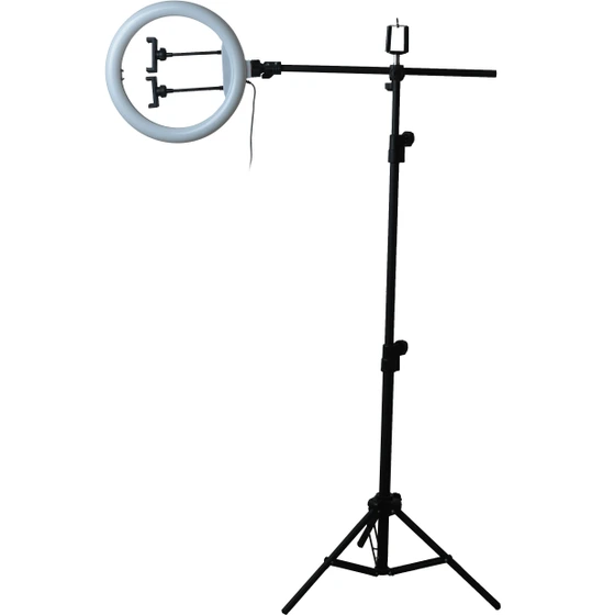 خرید و قیمت رینگ لایت مدل LJJ-33 T به همراه سه پایه | ترب