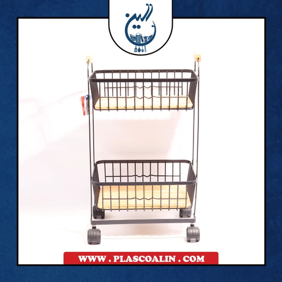 خرید و قیمت جا سیب زمینی و پیاز فلزی دو طبقه یونیک UN-2902 | ترب
